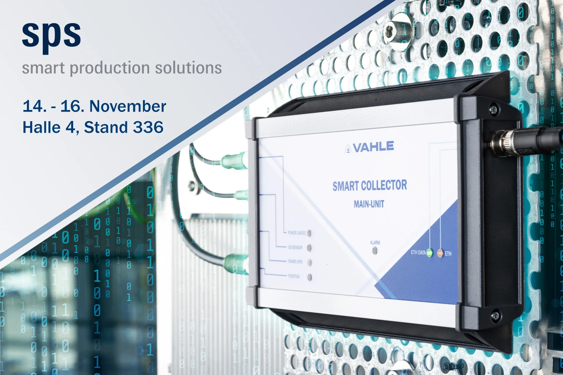 VAHLE presents Smart Collector Upgrade with thermal sensor at SPS 2023 ...